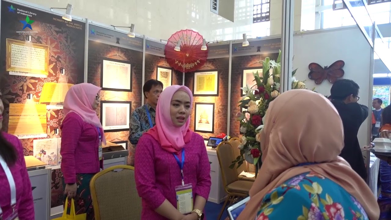 Booth Perpustakaan Nasional pada CONSAL 2018 di Myanmar - YouTube
