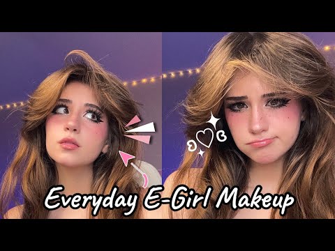 E-Girl Makeup Tutorial ♥*♡∞:｡.｡ | TikTok Everyday Tutorial