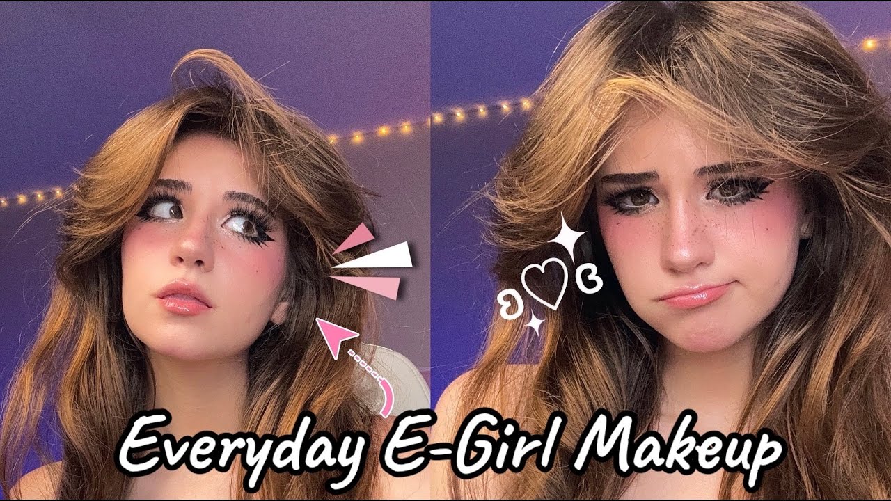 E-Girl Makeup Tutorial ♥*♡∞:｡.｡ | TikTok Everyday Tutorial - YouTube