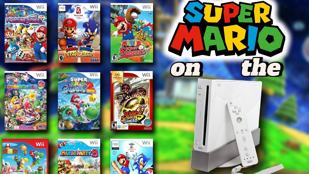 The INCREDIBLE World of MARIO On The Wii! - YouTube