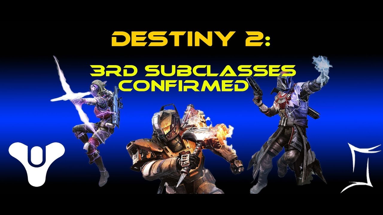 Destiny 2: TTK Subclasses Confirmed - YouTube
