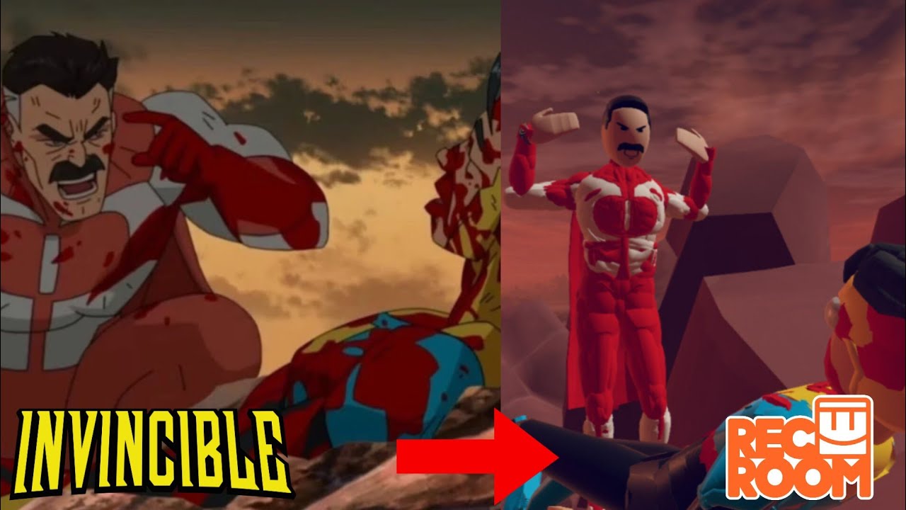Invincible Scenes Re-enacted in Rec Room - YouTube