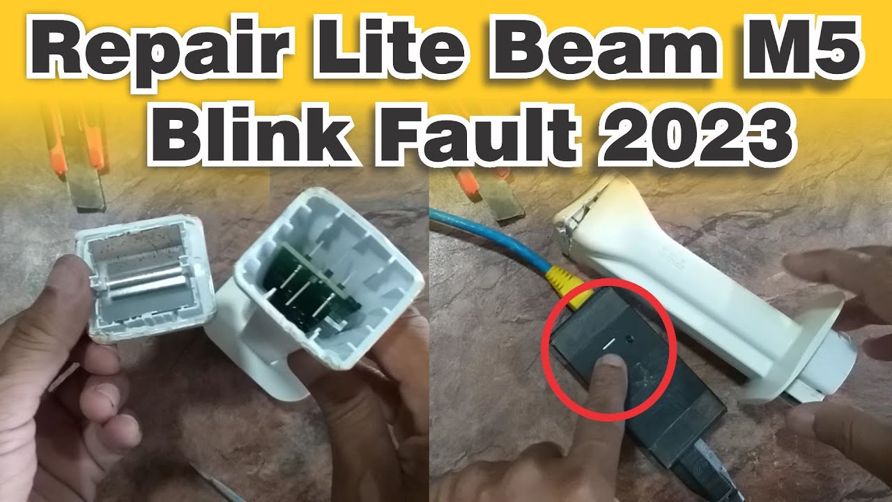 How to Repair Ubiquiti Lite Beam M5 Blink Fault 2023 | By Technical ...