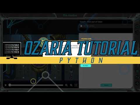 Ozaria 1.9 The Acodus Python Tutorial with Answers - YouTube