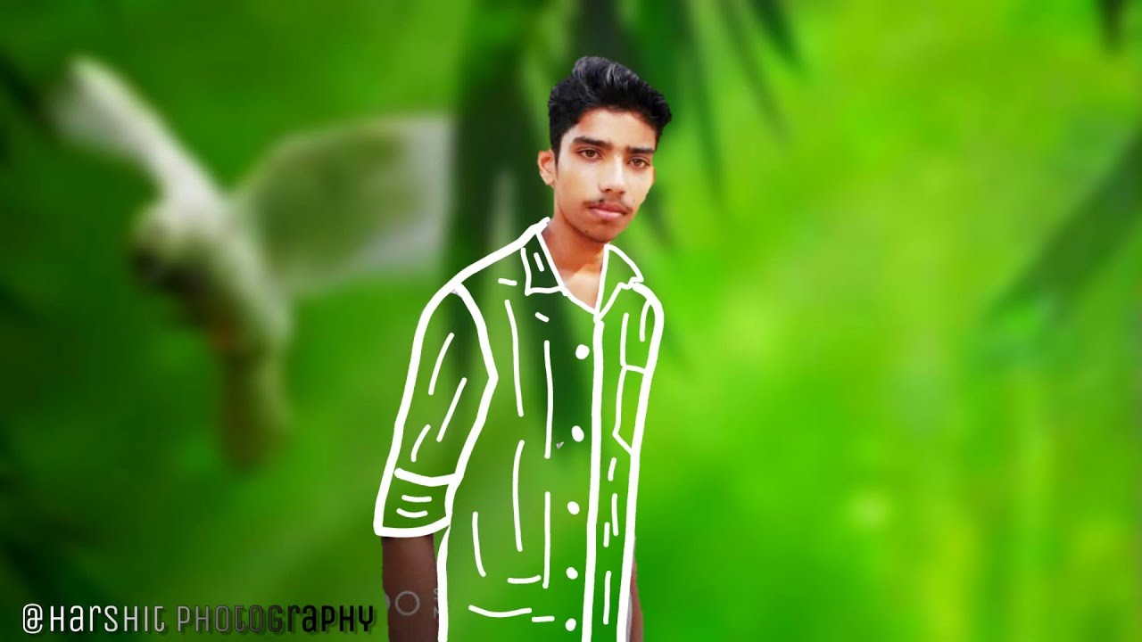 How to make invisible shirt and tshirt editing in very easy way in ...