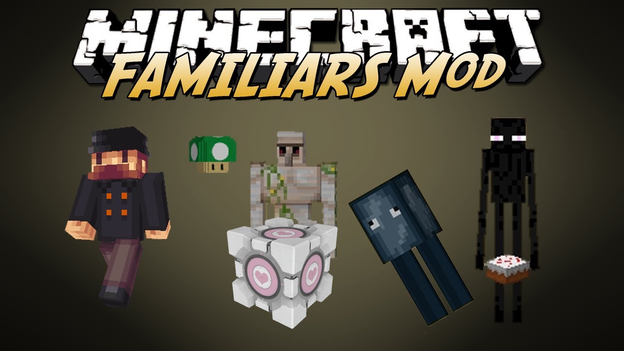Minecraft Mod Review: Familiars - YouTube