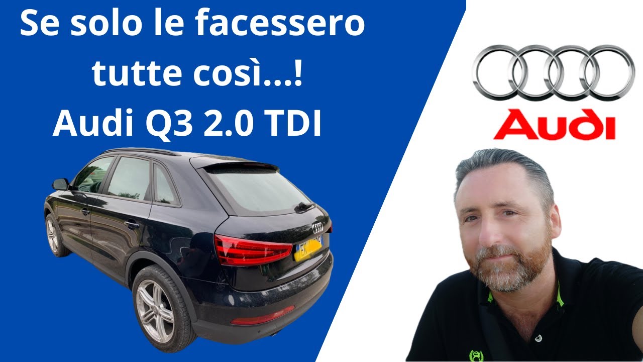 Come fare il tagliando Audi Q3 2.0TDI - YouTube