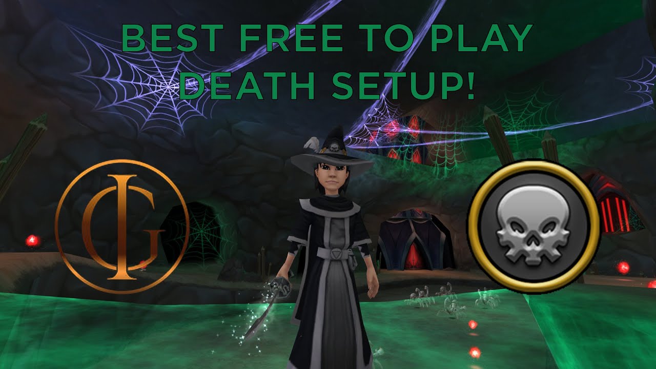 Wizard101: BEST FREE TO PLAY Max Level 160 Death Setup! - YouTube