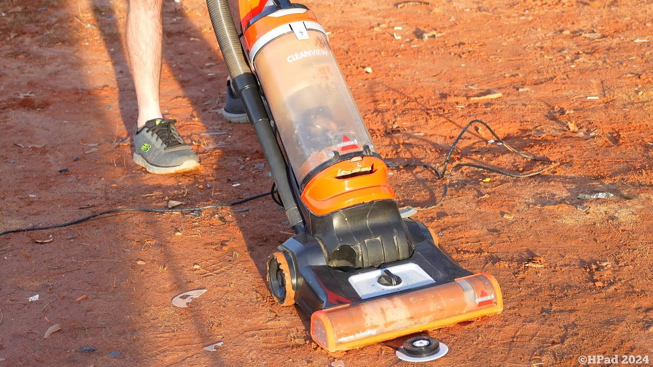 Bissell CleanView Vacuum Cleaner Destruction - YouTube