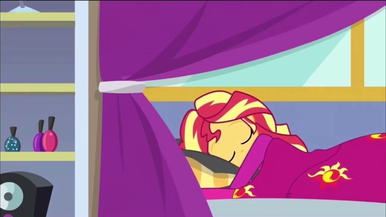Sleeping With Sunset Shimmer~{Snoring ASMR} My Little Pony: Equestria ...