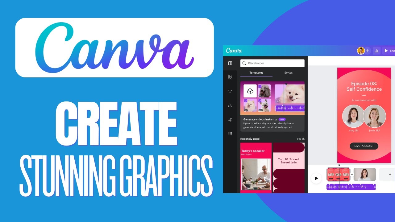 How to Create Stunning Graphics with Canva for Free - YouTube