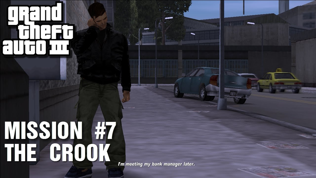 GTA III - Mission #7 - The Crook - YouTube