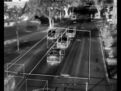 FLIR TrafiSense AI - Thermal based Vehicle Detection - YouTube