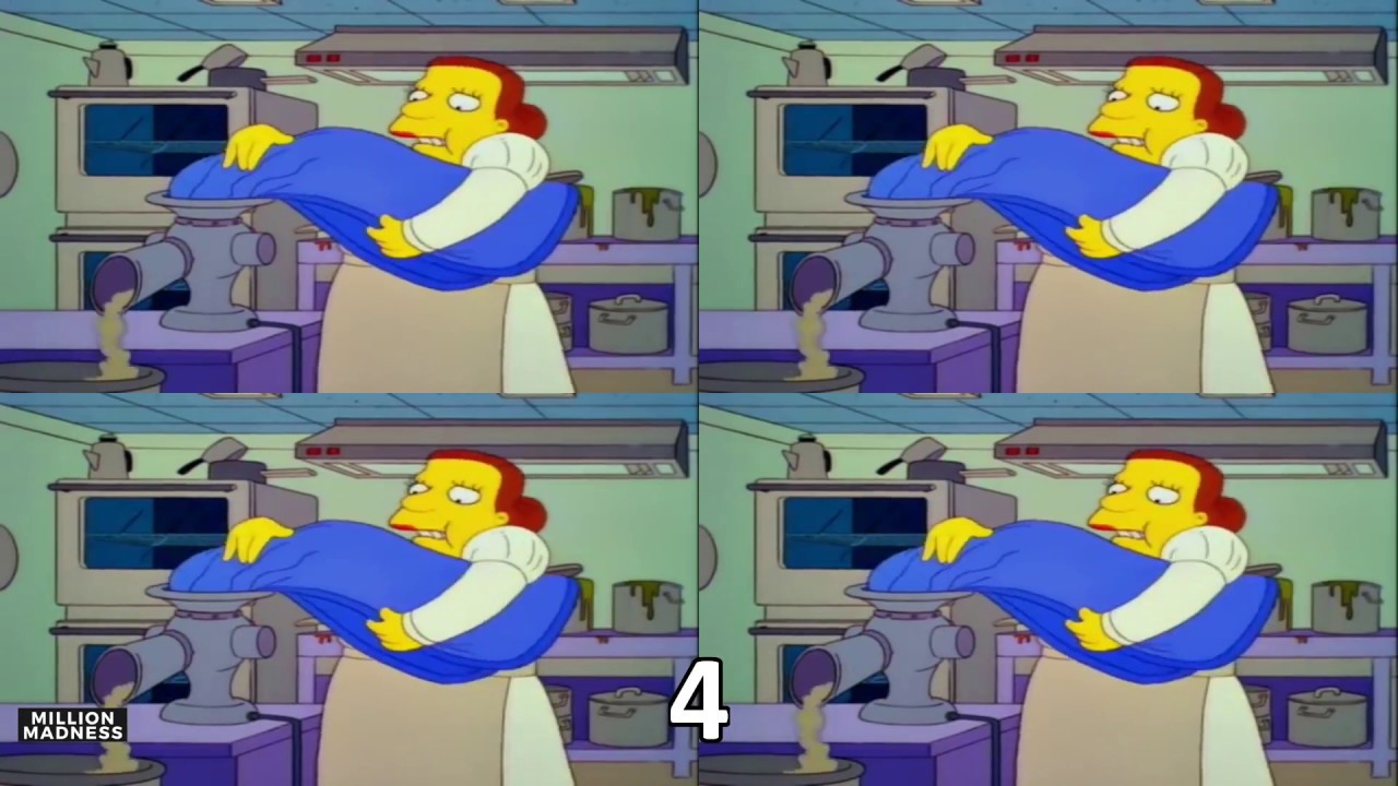 There's very little meat in these gym mats - The Simpsons - Played Over ...