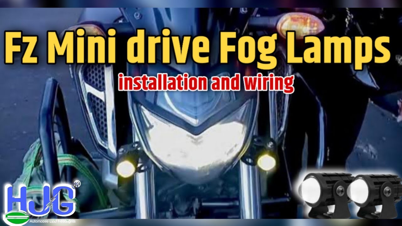 FZ Fog Lamp Installation | Fz Headlight Modification | Fz Modified ...