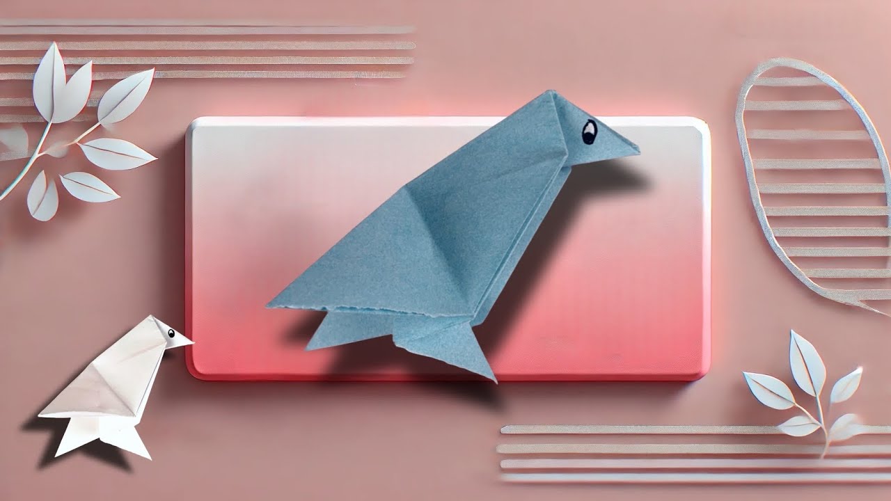 Easy Paper Birds Making | Paper Origami Bird Making | Origami Birds ...