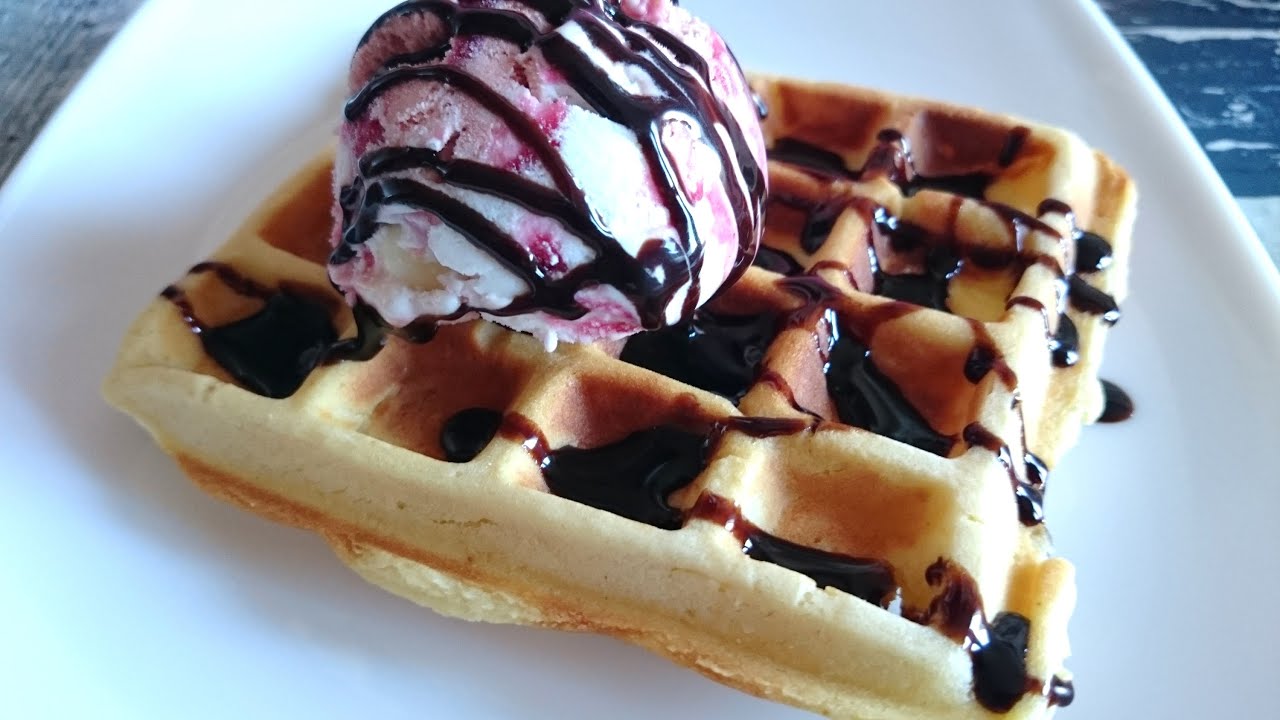 Gofres o Waffles fáciles Postres Mil (Video 100) - YouTube