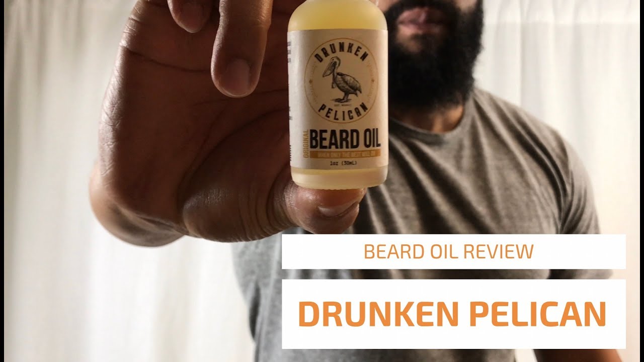 DRUNKEN PELICAN Beard Oil Review | all natural and organic - YouTube