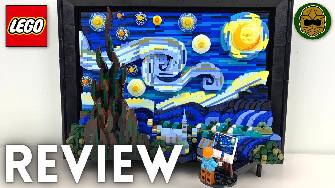 One of LEGO's Best: LEGO Ideas 21333 Vincent van Gogh - The Starry ...
