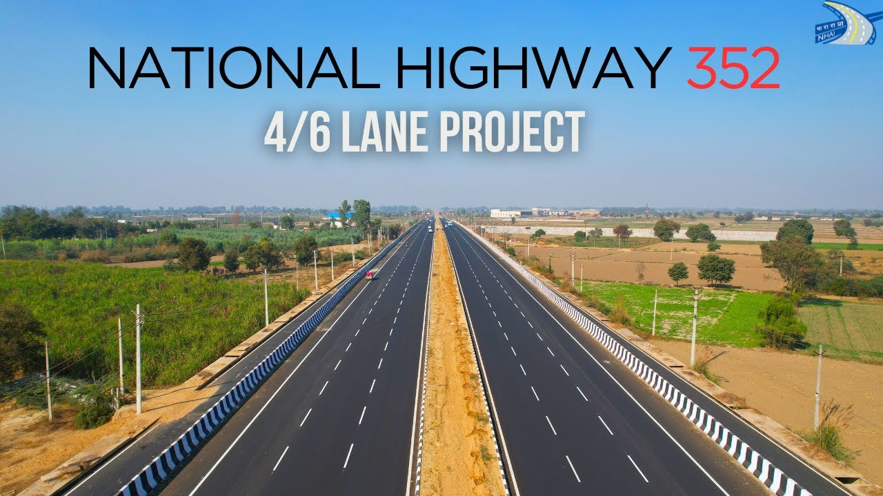 National Highway-352 : Rohtak-Jind Section | Four Lane Project ...