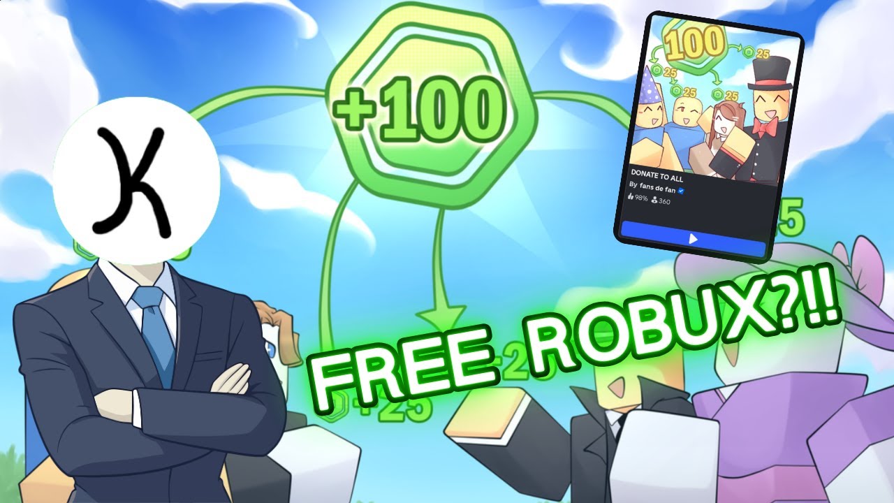This Game Gives You FREE Robux?!! (REAL🤑) - YouTube