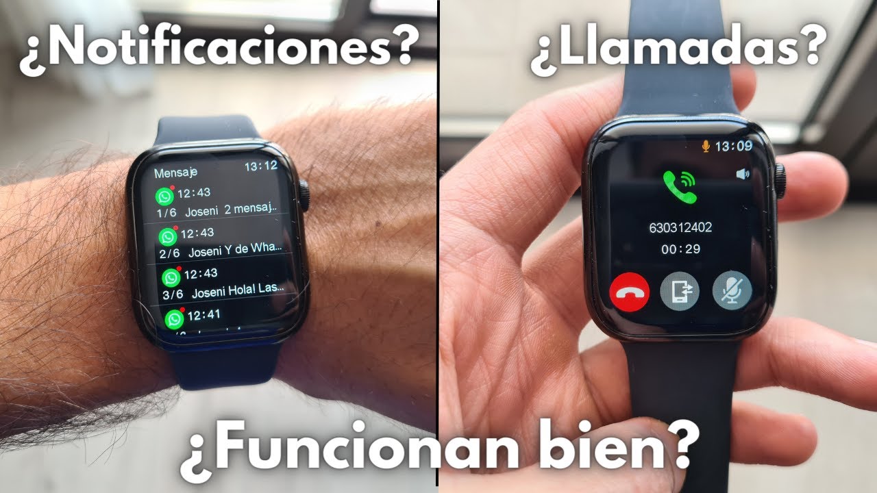 💥 Smartwatch H10 Pro ¡Ponemos a prueba sus Notificaciones y Llamadas ...