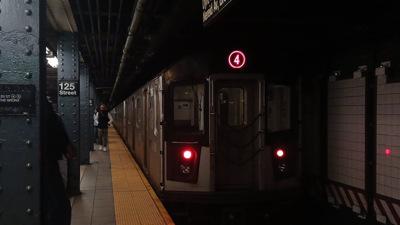 R142A Leaving 125 St - YouTube