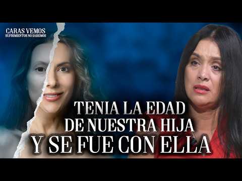 Se fue con una mujer que tenía la edad de nuestras hijas