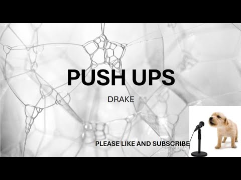 PUSH UPS BY:DRAKE (LYRICS) - YouTube