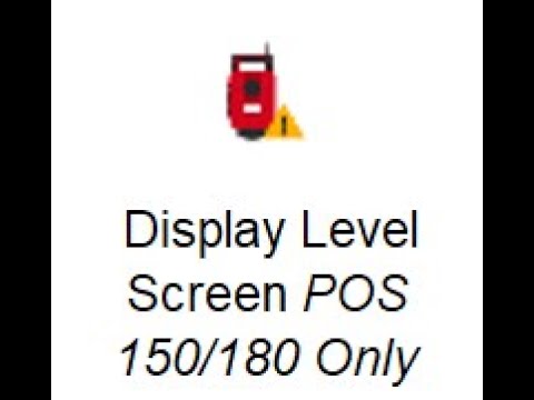 Display Level Screen - YouTube