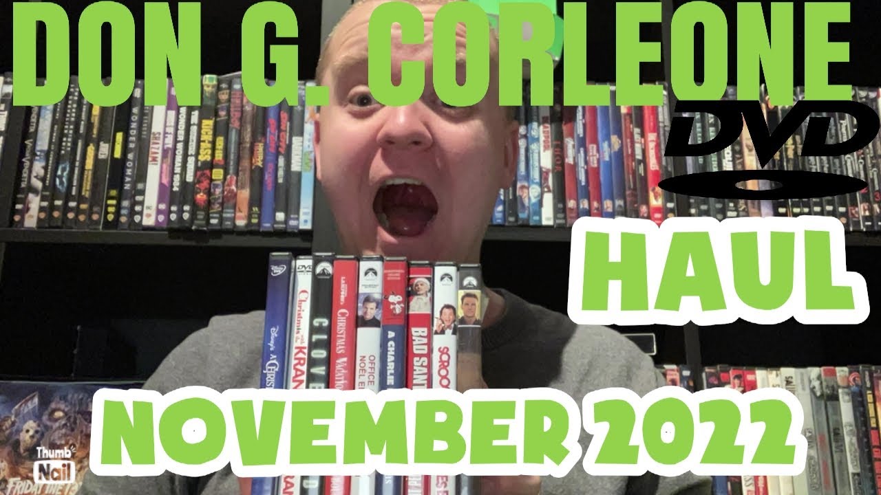 Don G. Corleone DVD Haul-December 2022 - YouTube