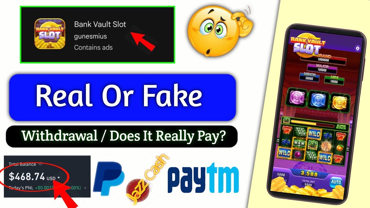 Bank Vault Slot Withdrawal - Bank Vault Slot Real Or Fake - Bank Vault ...