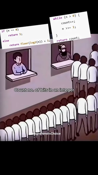 Ways to find number of bits in an integer. - YouTube