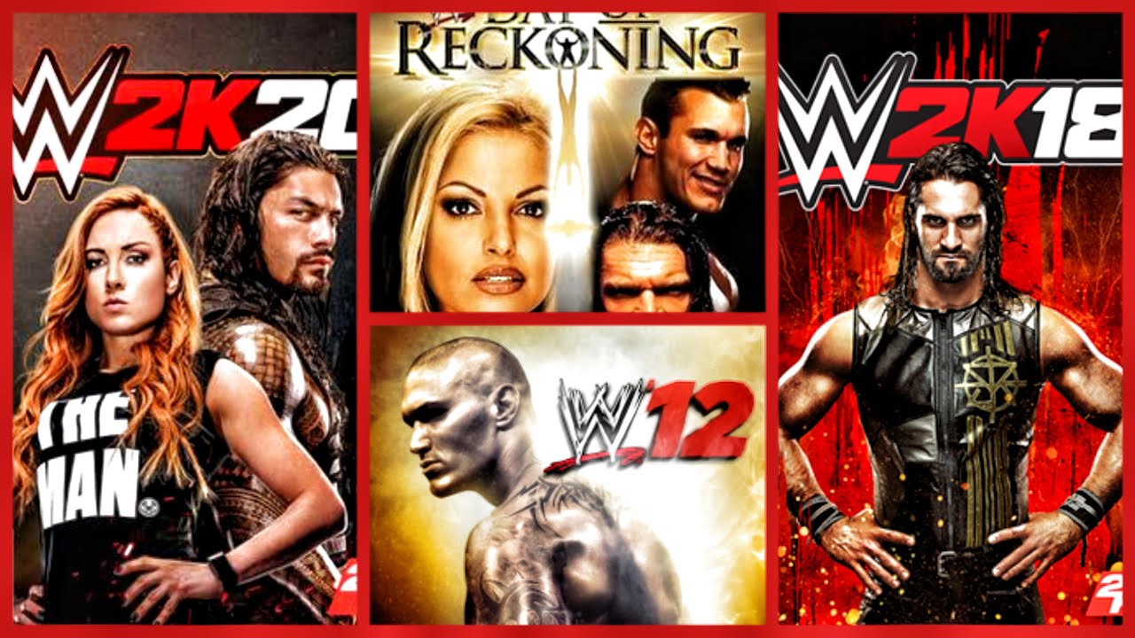 All WWE Games Lists (1987 - 2023 ) - YouTube