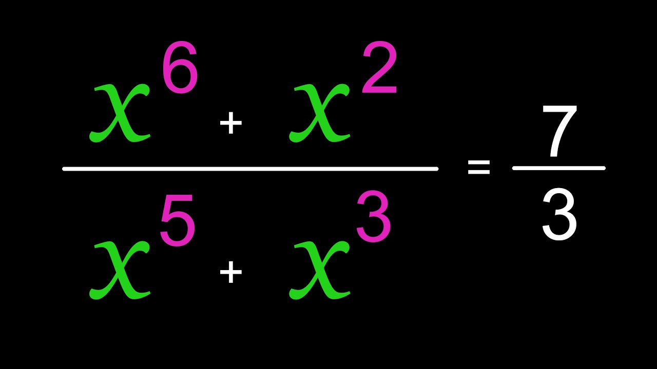 A Super Tricky Equation to Solve | Olympiad Training - YouTube