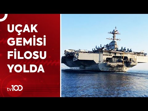 ABD İsrail’e Destek Amacıyla Savaş Gemileri ve Uçakları Gönderiyor | TV100 Haber