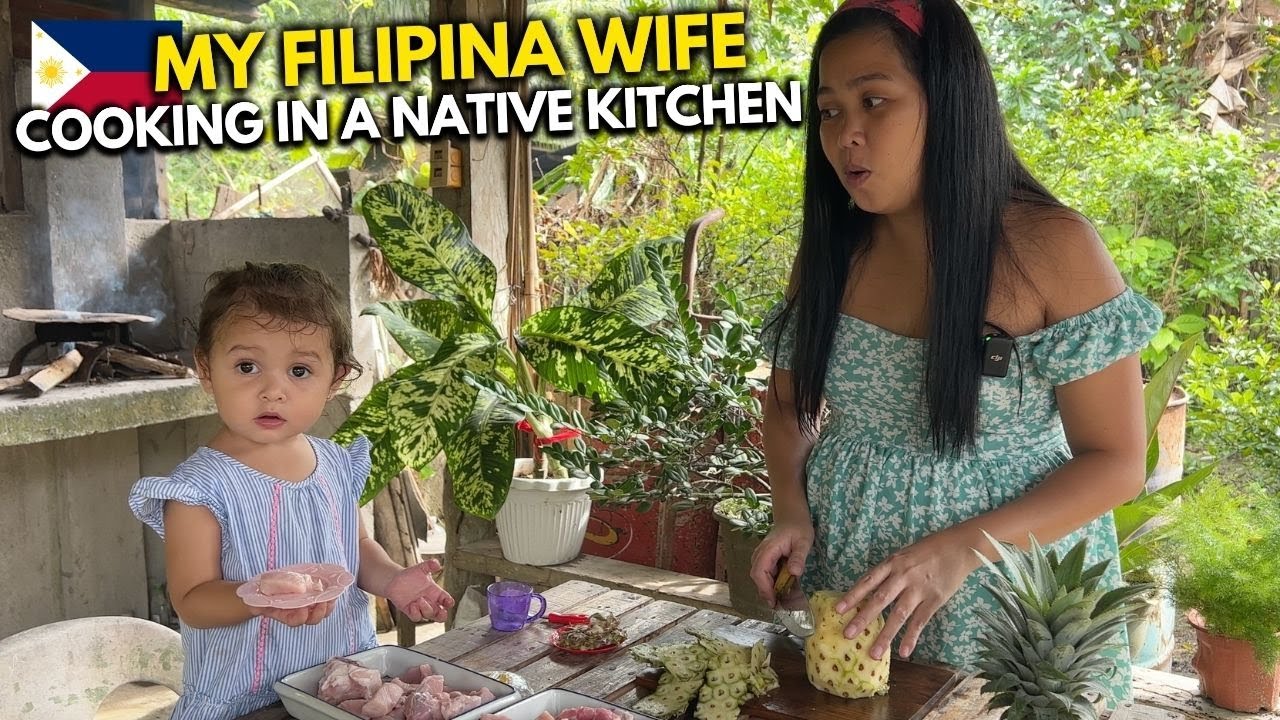Humble Dinner For My Filipina Wife's Family! Countryside Cooking ...