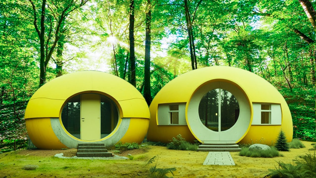 TIMELAPSE: Unique house construction design - FULL VIDEO process of ...