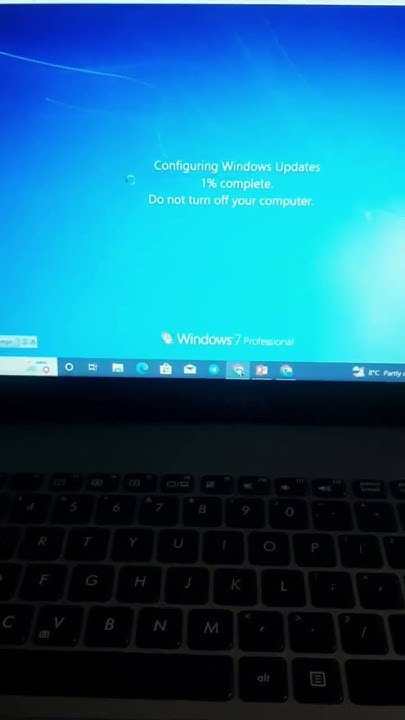 fake windows update trick - YouTube
