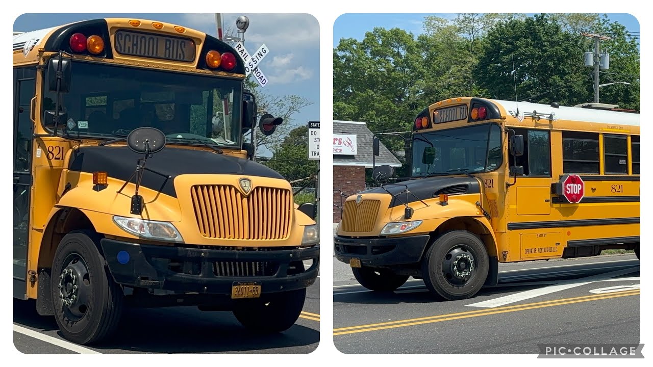 Montauk Bus School Bus 821 - 2017 IC CE (Cummins ISB) - June 3, 2024 ...