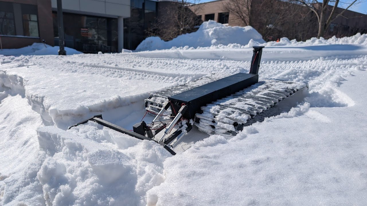 Remote Control Snowcat - 1/7 scale PB600 #pistenbully #3dprinting # ...