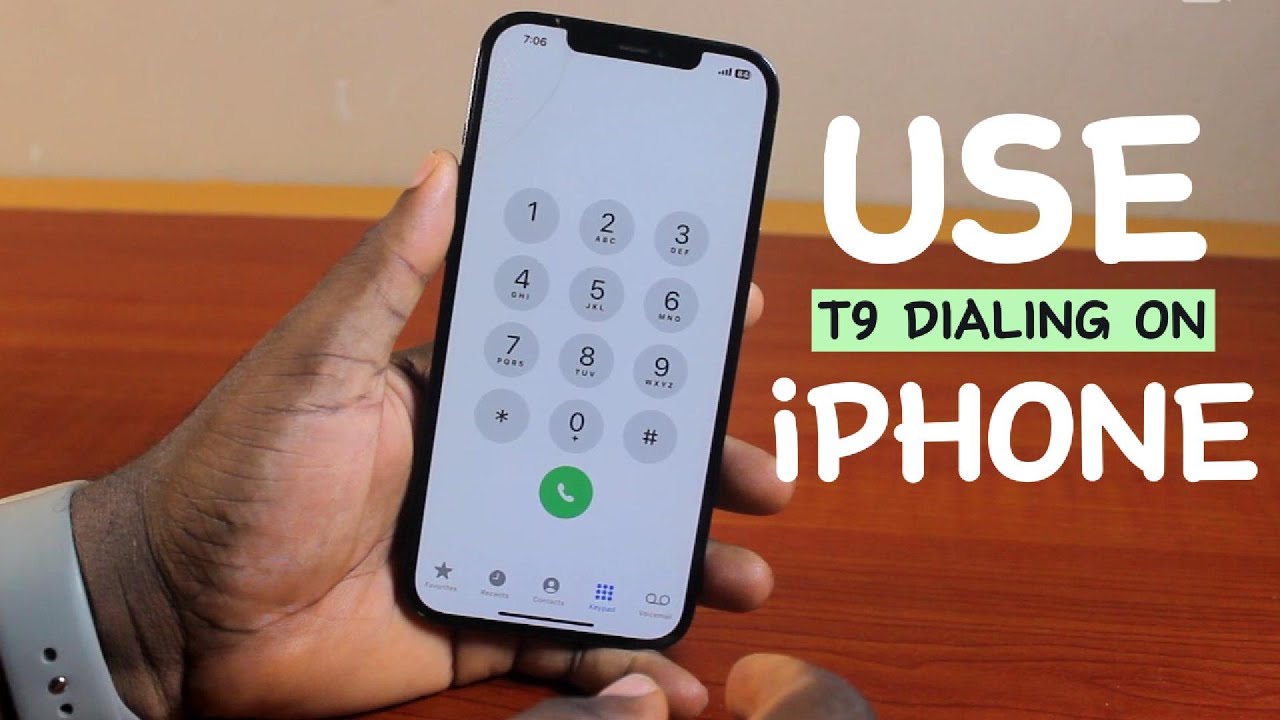 How to Use T9 Dialer for iPhone - YouTube