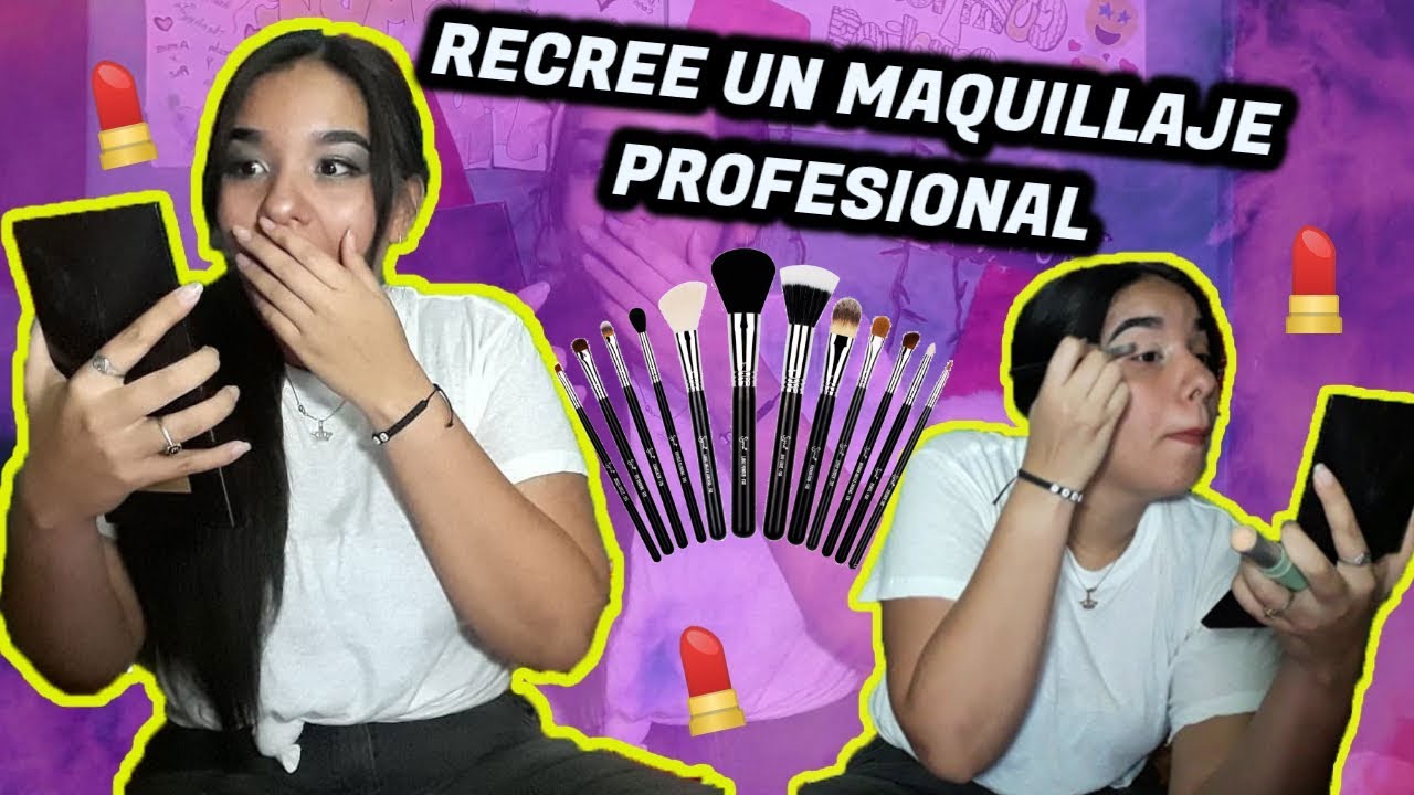 Intente recrear un maquillaje profesional / Carol Pacheco RY - YouTube
