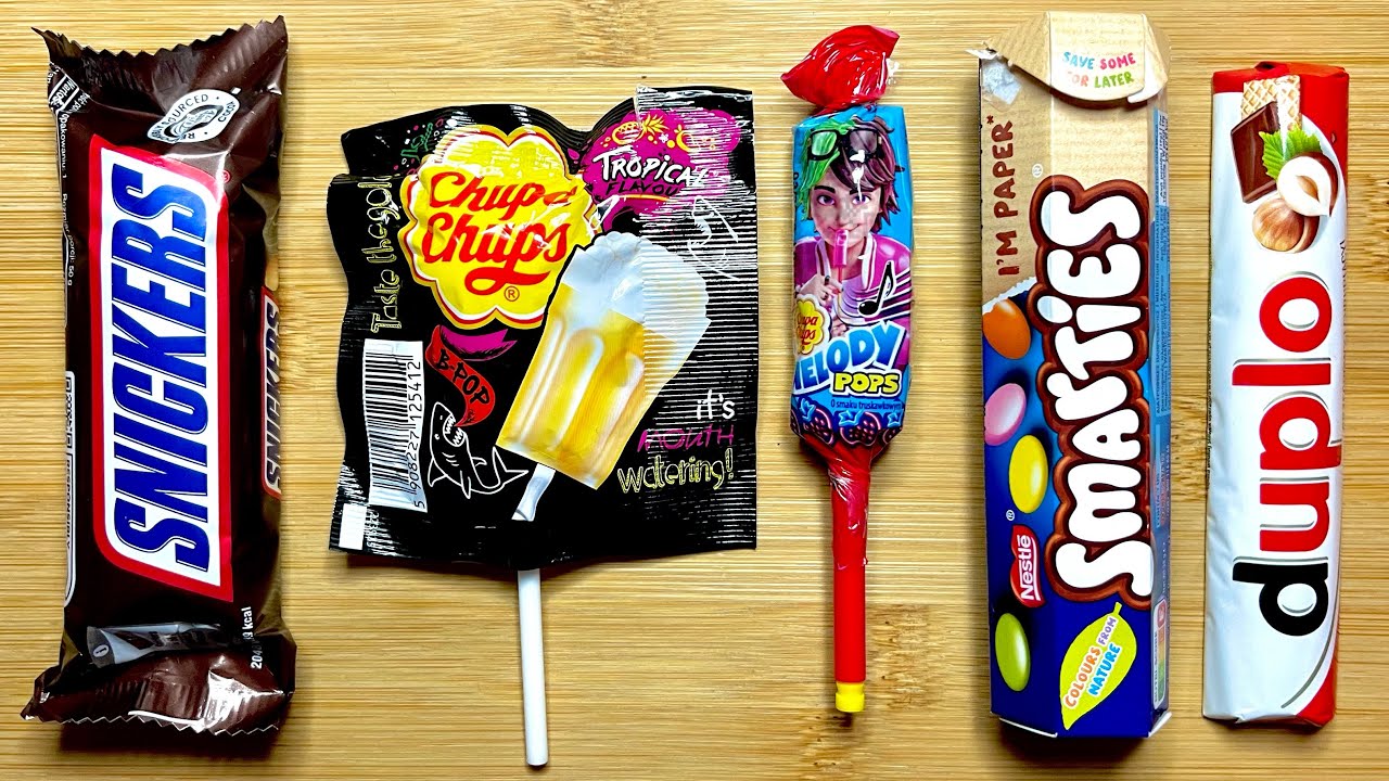 New Some Lot's of Candies Lolipop ASMR - YouTube