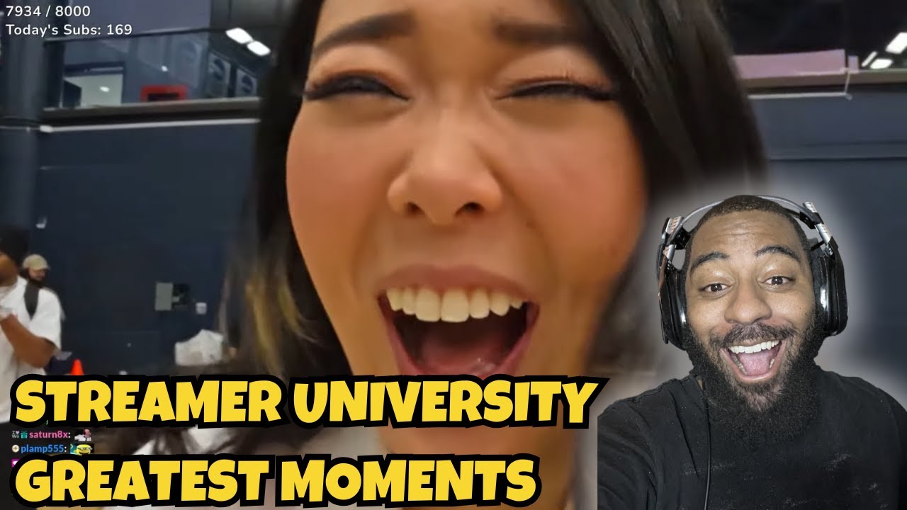 Reacting to STREAMER UNIVERSITY Highlights!! - YouTube