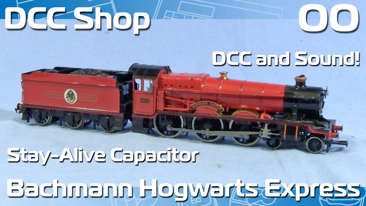 Install DCC and Sound! - DCC Shop Bachmann OO Hogwarts Express 4-6-0 ...
