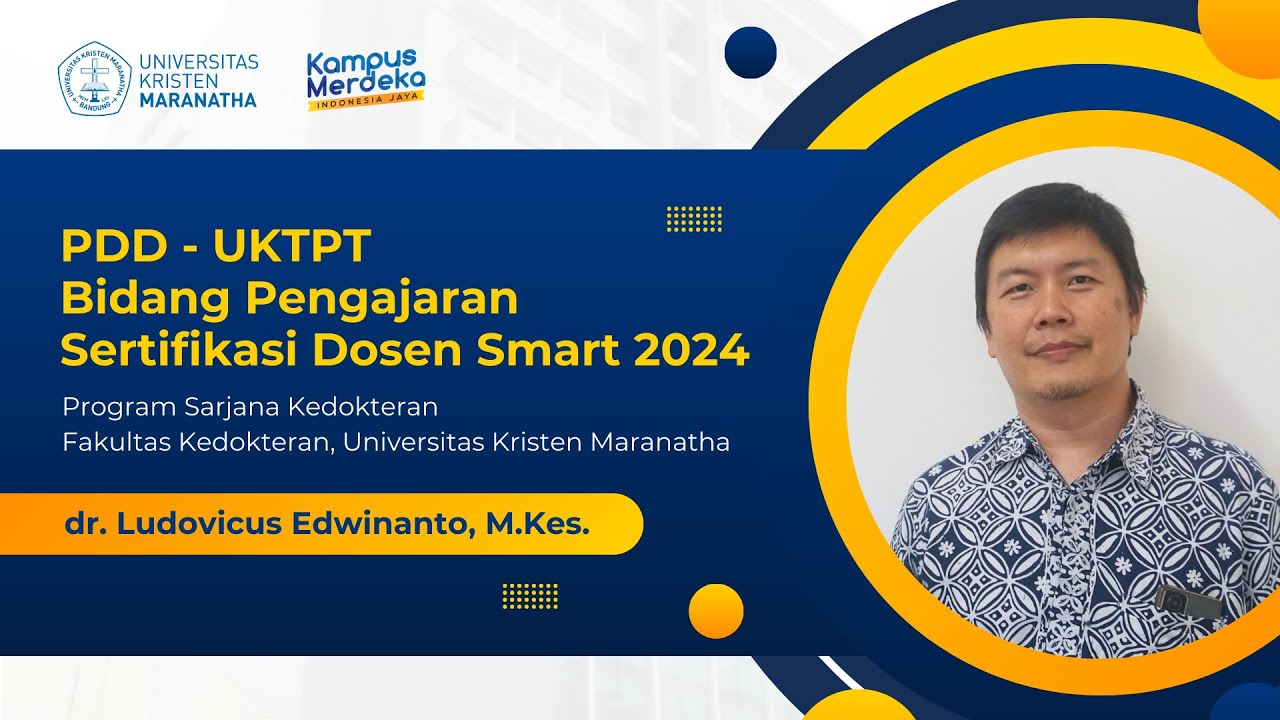 PDD-UKTPT Bidang Pengajaran Sertifikasi Dosen Smart 2024 - dr ...