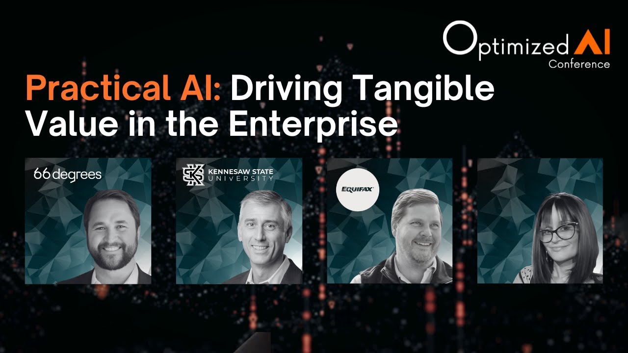 Practical AI: Driving Tangible Value in the Enterprise - Panel Discussion - YouTube
