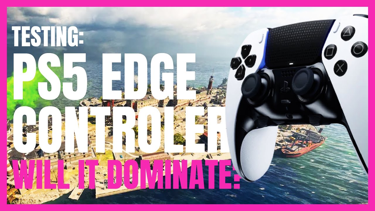 First Time Using PS5 Edge Controller – COOL ENDGAME - YouTube