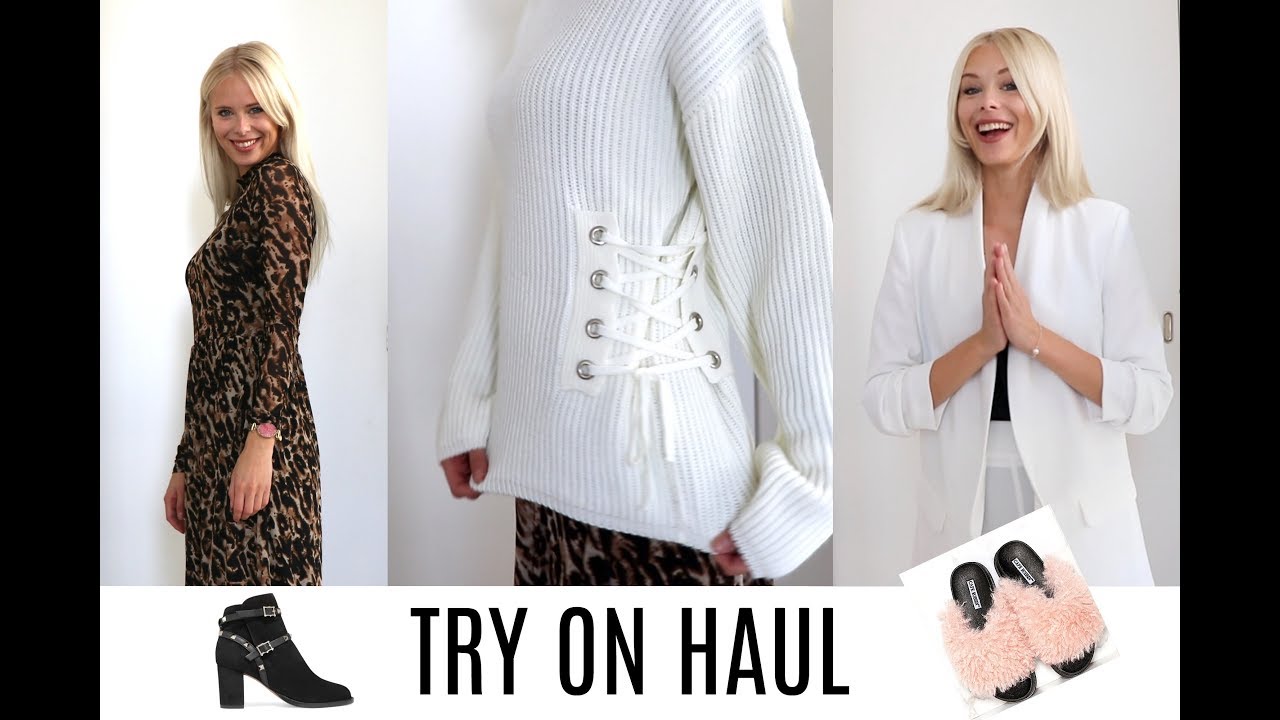 Try On Haul - YouTube
